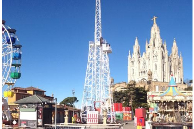 Entrada al parque de atracciones del Tibidabo ¡Diviértete!