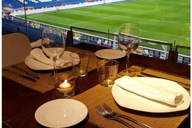 Restaurante en el Santiago Bernabéu ¡Para fans del fútbol!