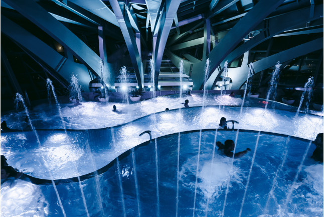 Spa y Masaje Relajante en Inúu y acceso a Espacio Orígenes, Caldea