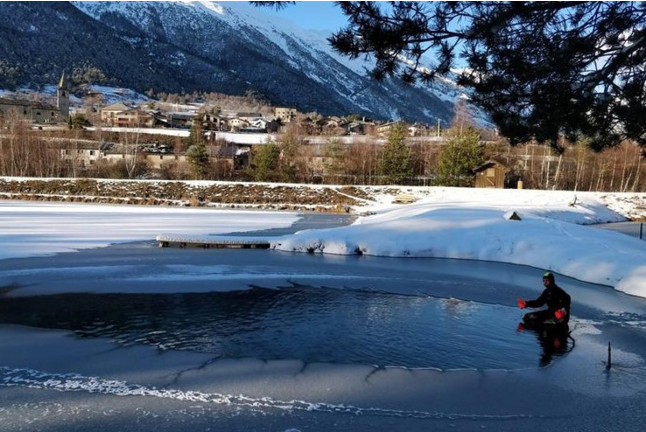 Icefloating à Val-Cenis en Savoie | Aladinia