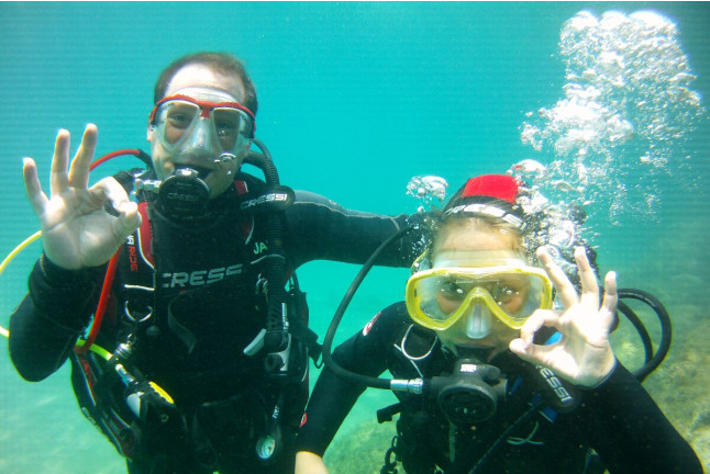 Baptême de Plongée Sous-Marine à Tossa de Mar en Espagne